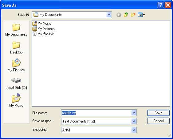 How To Set Custom Shortcuts In The Windows Xp Save As Dialog Box