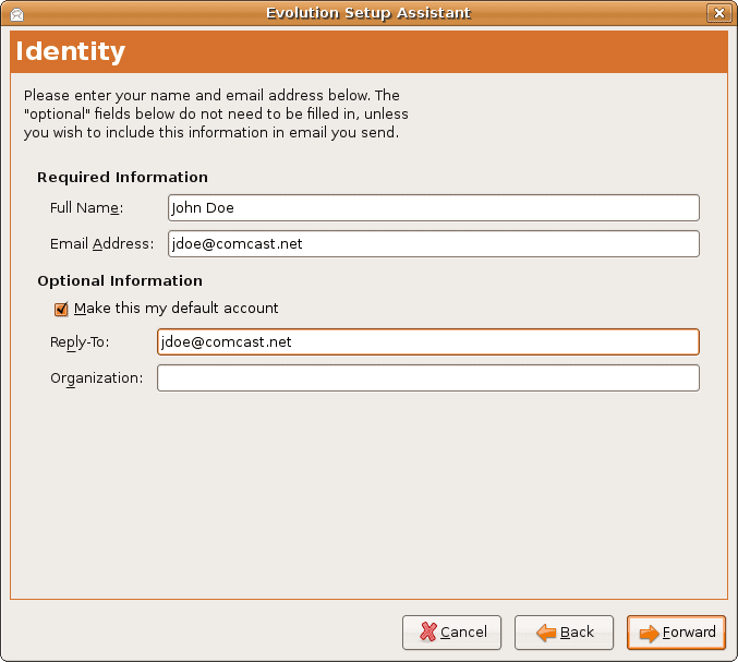 How to set up Evolution for email - Simple Help