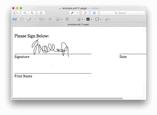 How To Add Your Signature To A PDF Mac Simple Help